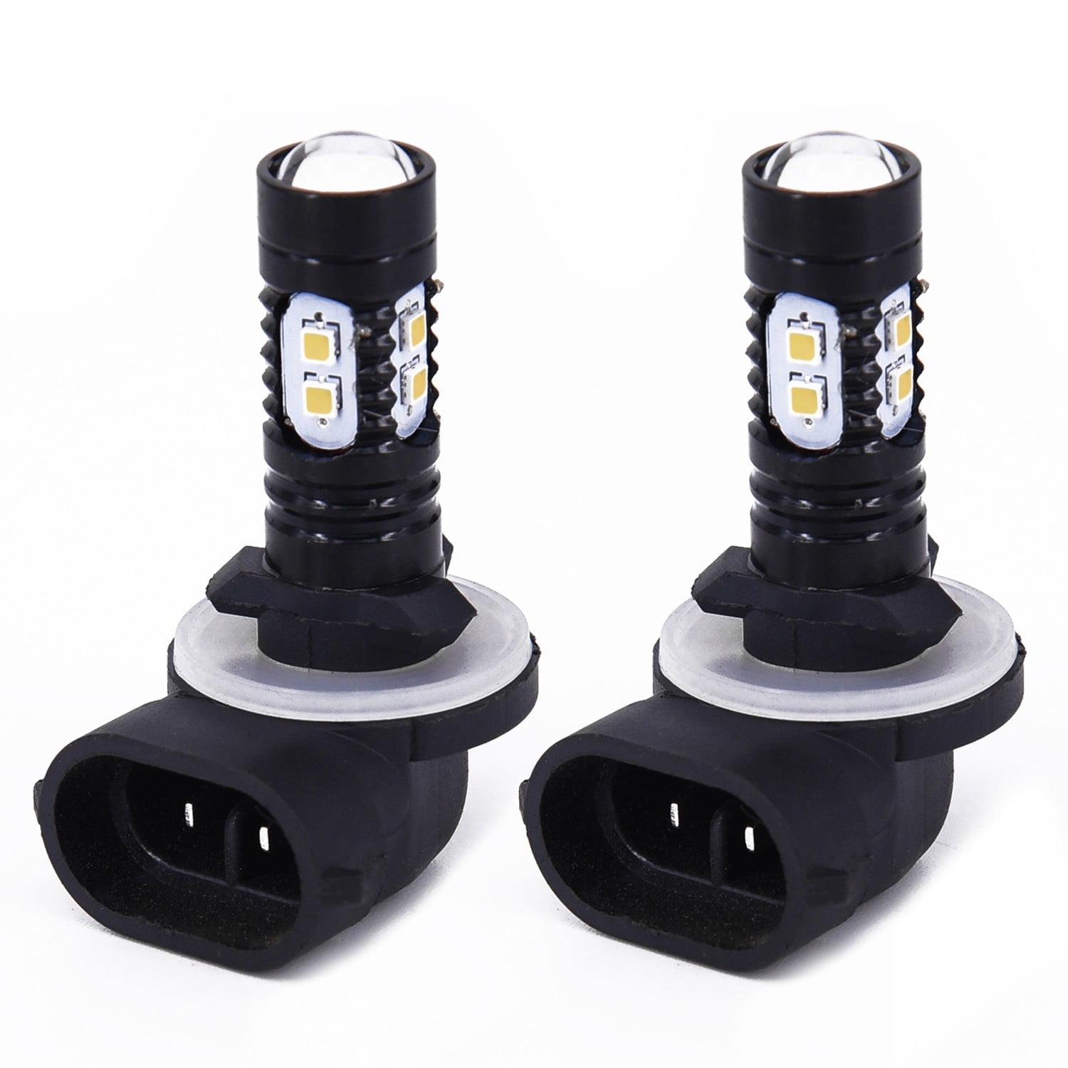 2pcs 50W White 6500K Car LED Fog Driving Lights 862 886 889 894 896 898 ...