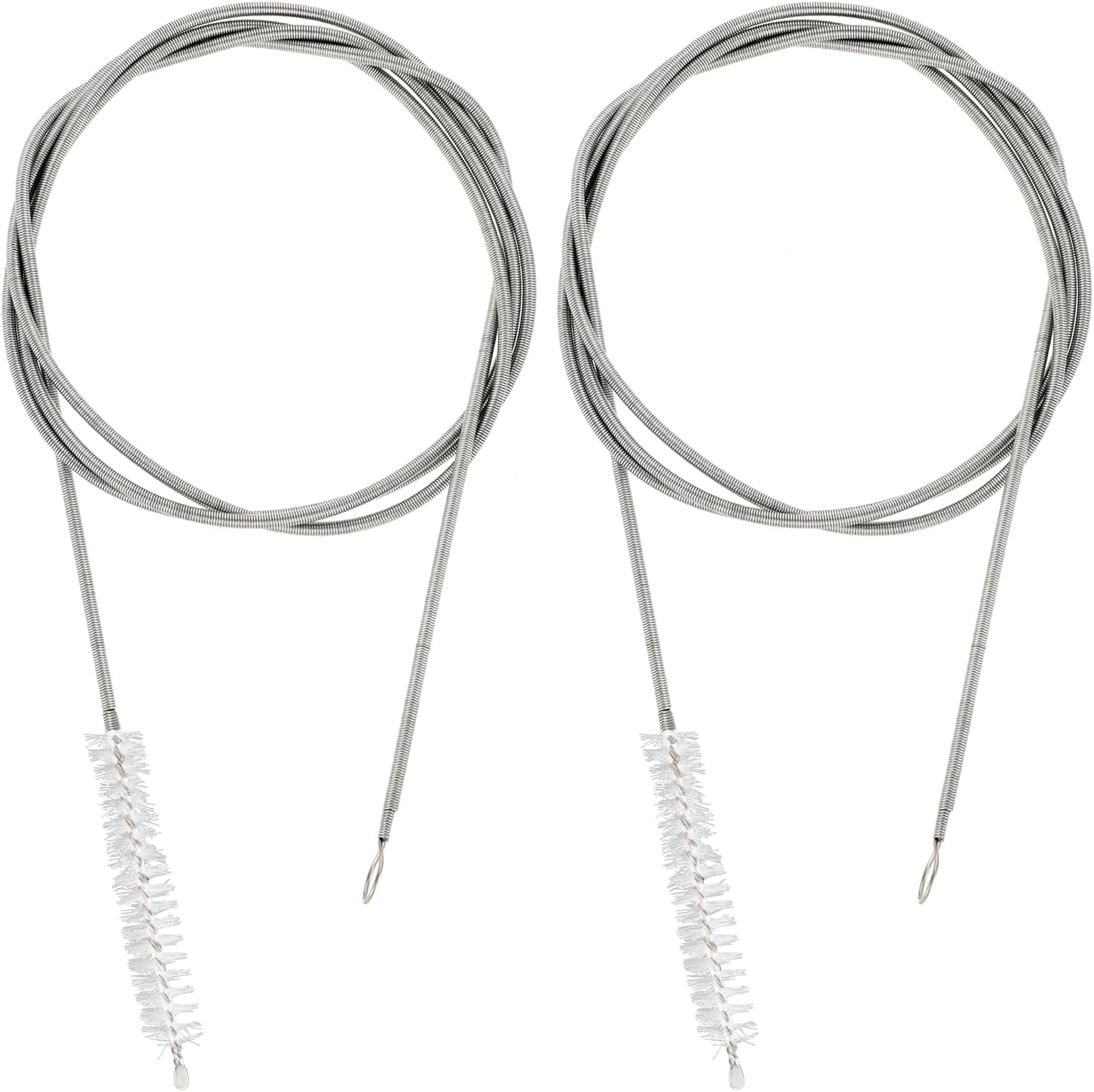 2Pcs 59 Inch Extra Long Pipe Cleaners Stainless Steel and Nylon ...