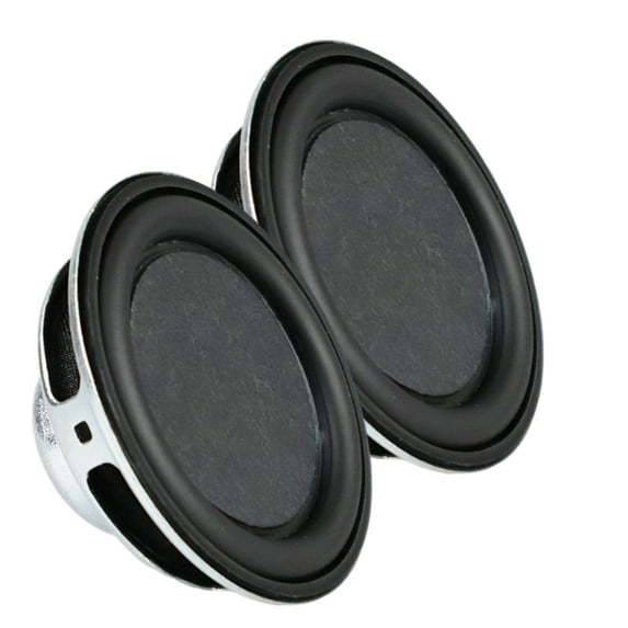 2Pcs 5W 4Ohm Speakers 52mm Round Shape Loudspeaker Subwoofer Multimedia ...