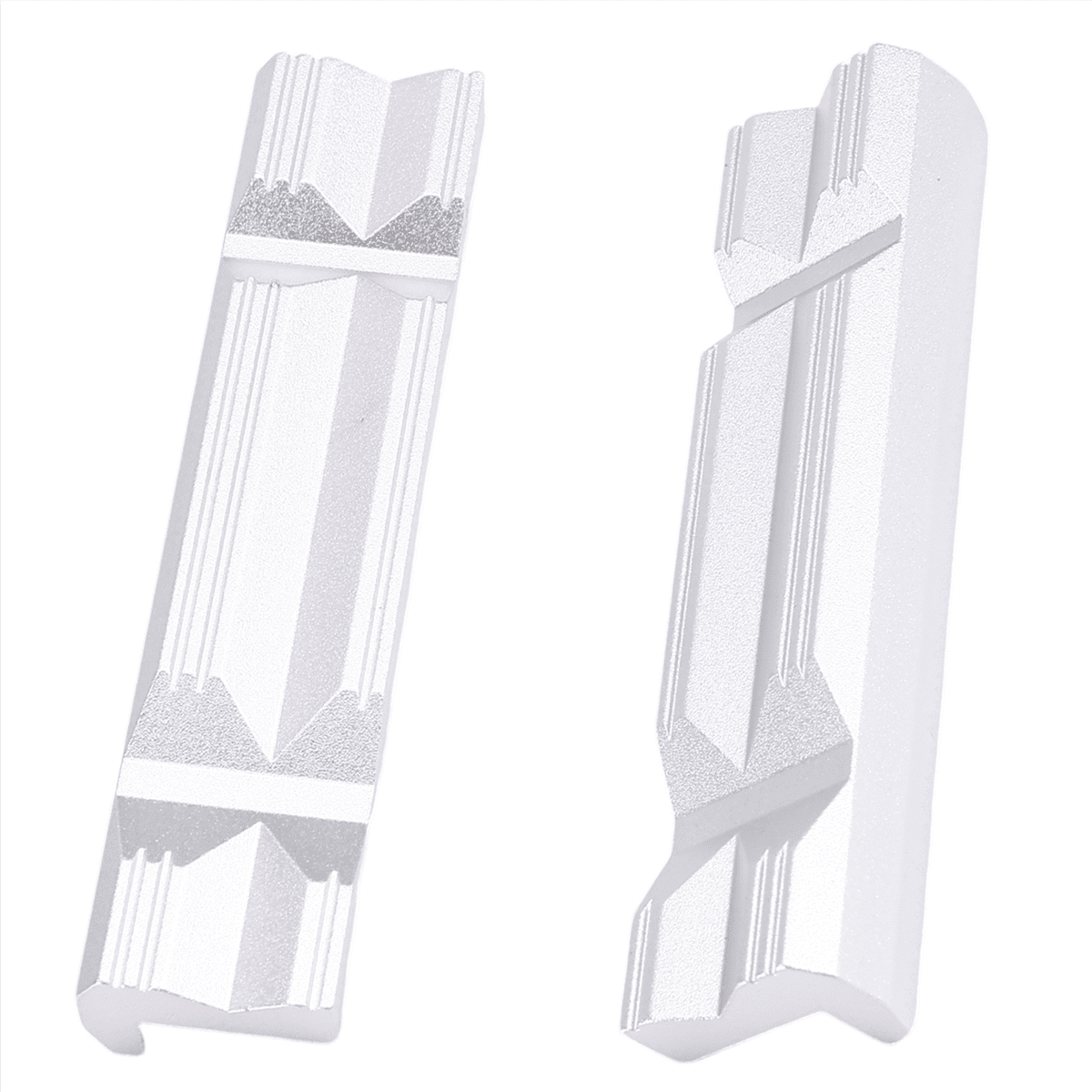 2Pcs 5inch Vise Jaws Milling Jaw Clamps Magnetic Bench Vice Pad Tools ...