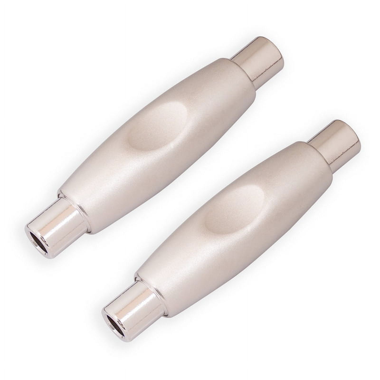 2Pcs 6.35mm 1/4Inch Female to 6.35mm 1/4Inch Female Socket Mono Audio ...