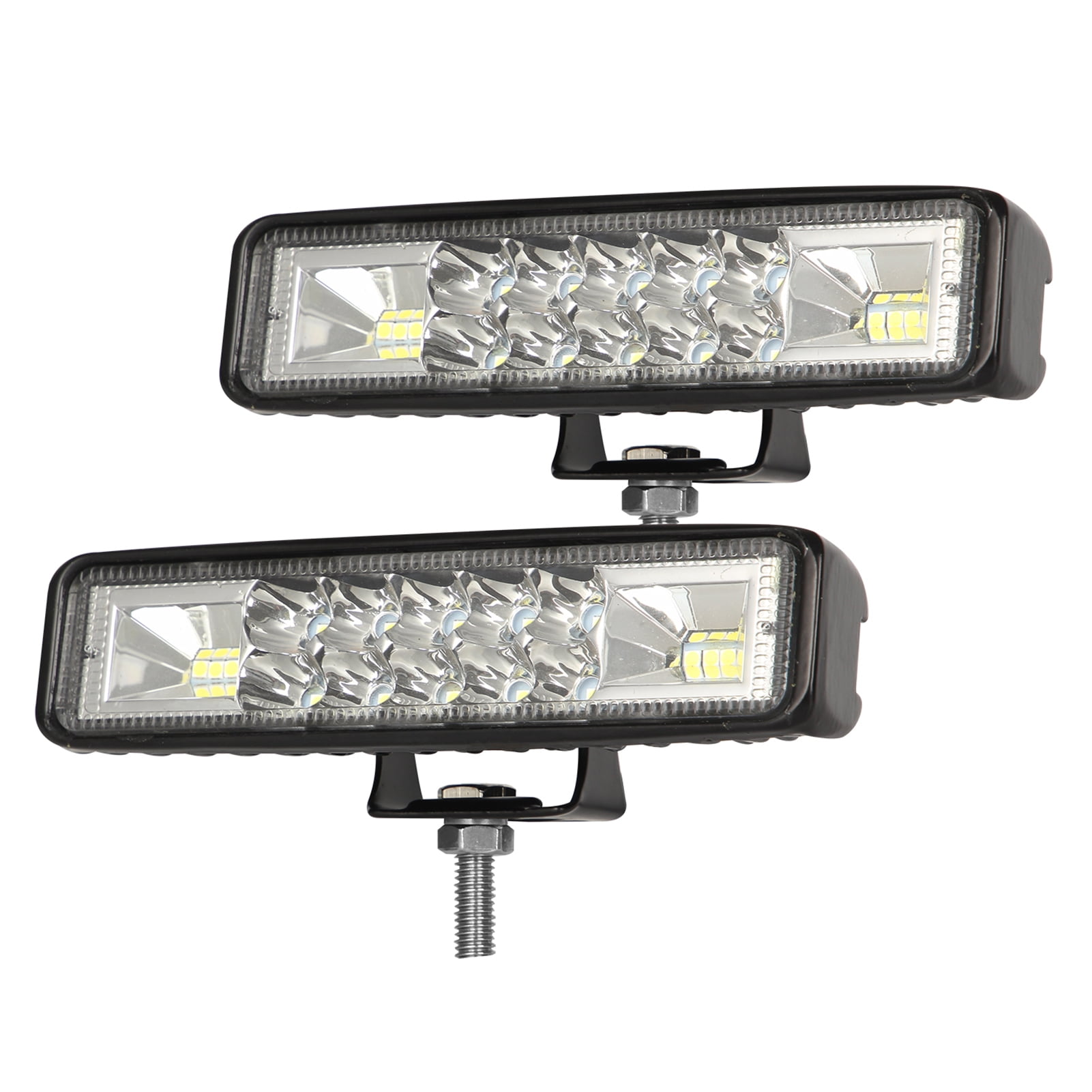 2Pcs 6 Inch LED Pods Light Bar by Moobody, Waterproof Flood and Spot ...