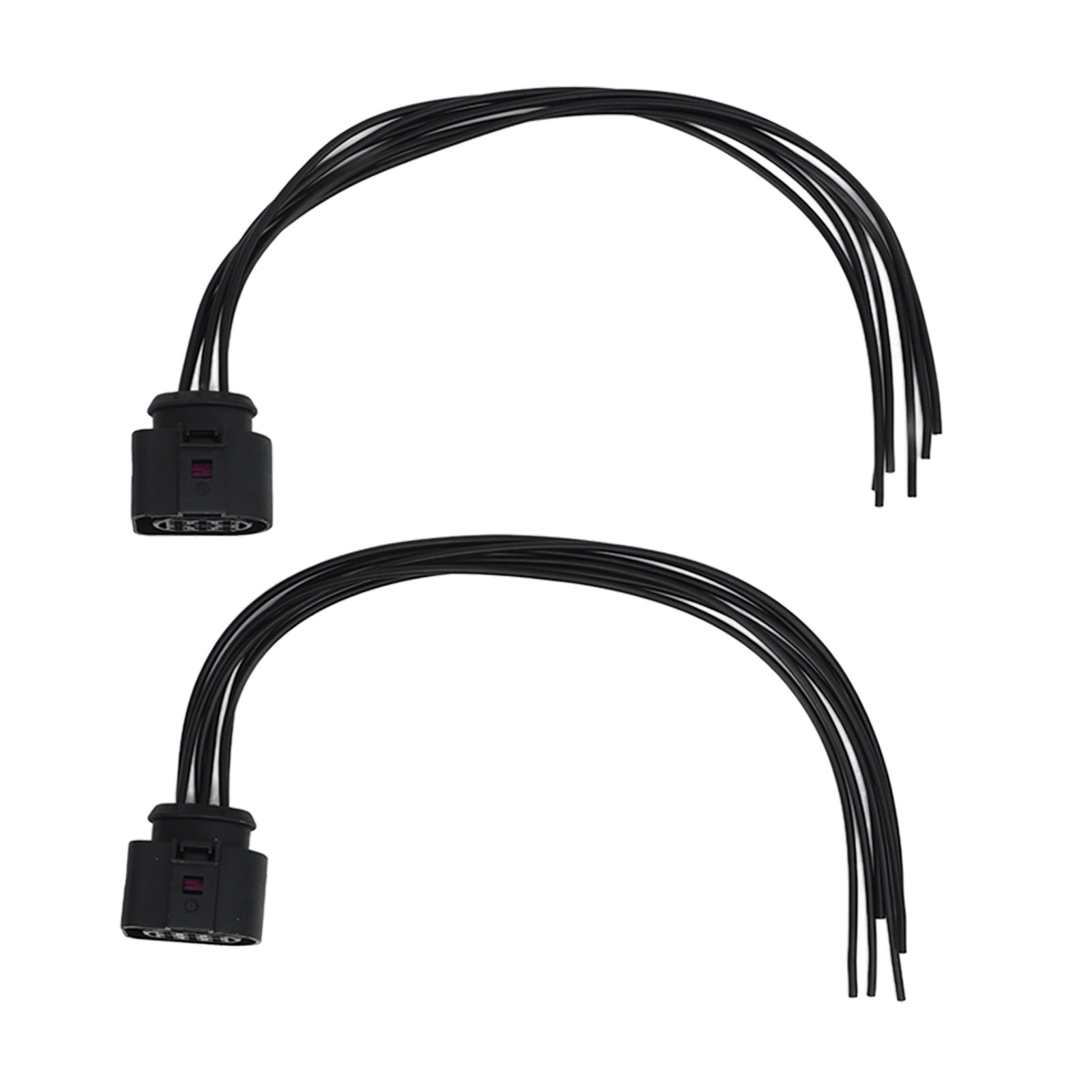 2Pcs 6 Pin Wired Connector Plug High Flexibility Stable Performance 1J0 ...