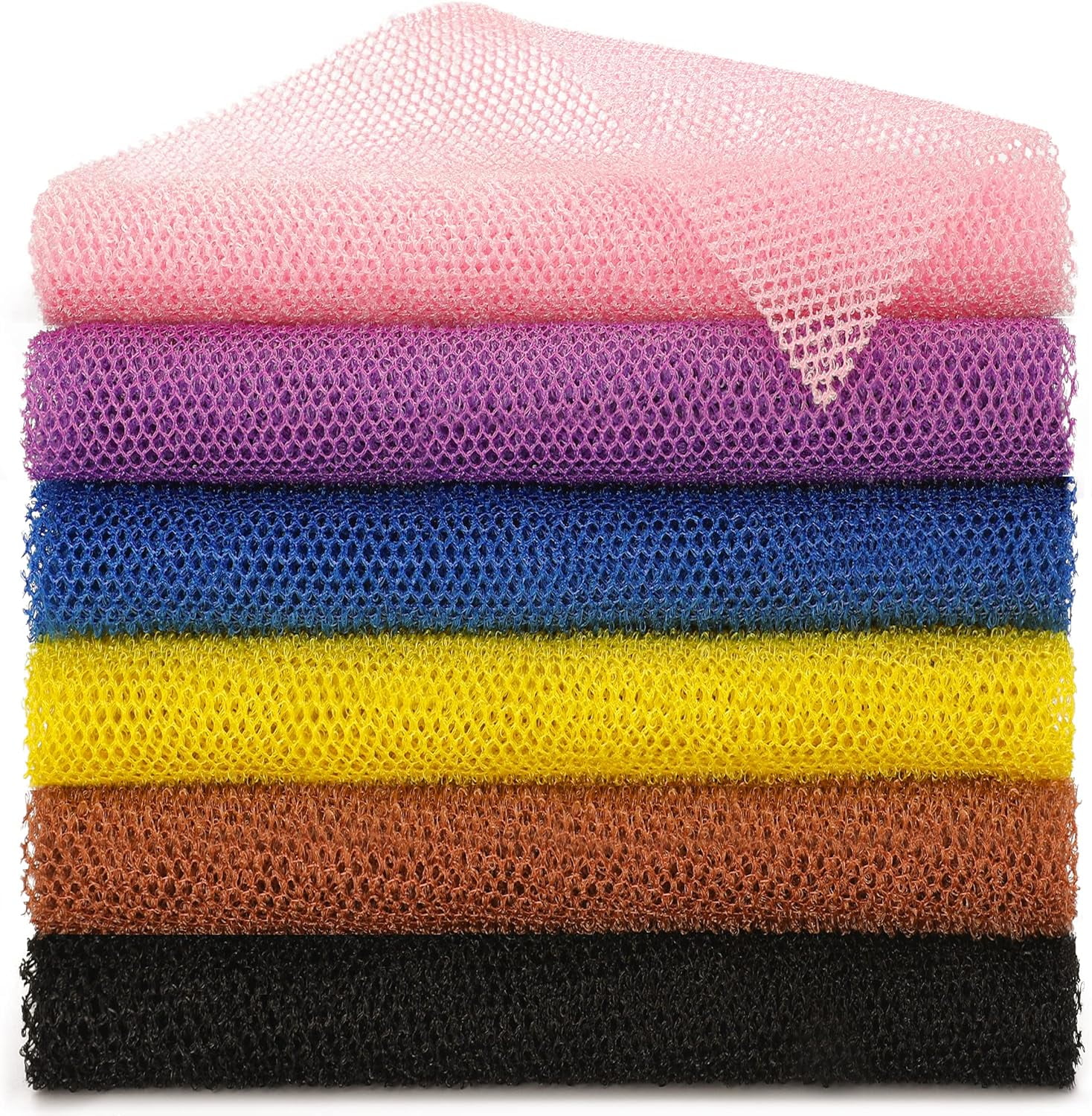 2Pcs/6Pcs African Net Sponge African Exfoliating Net Long African Bath ...