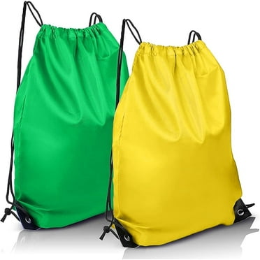 Uxcell Drawstring Bag Oxford Cloth Draw String Sack for Gym Outdoors ...