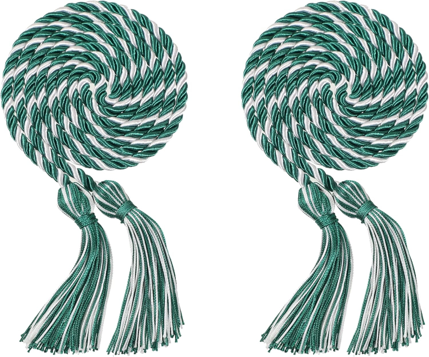 2Pcs/ 6Pcs Graduation Multi Color Braided Honor Cords with Tassel for ...