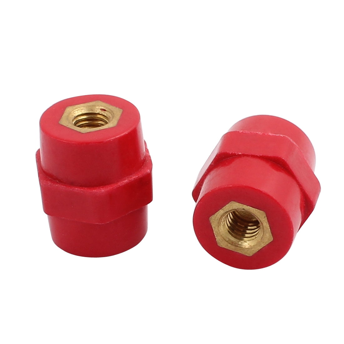 2Pcs 6mm Diameter Female Brass Thread Busbar Enhanced Insulator ...