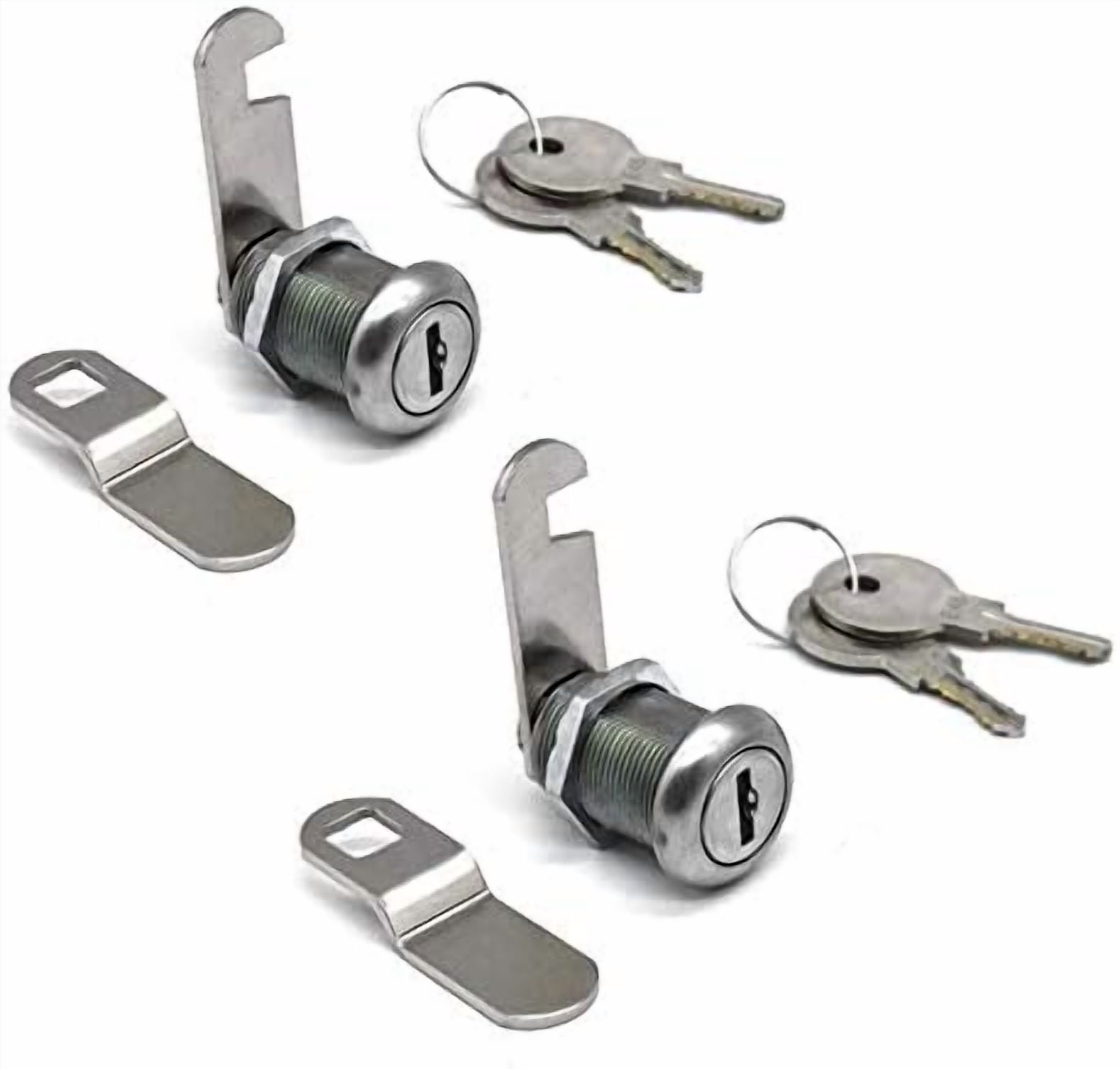 2Pcs 7/8" Cabinet Cam Locks for Truck Pickup Tool Box Vending Machine ...