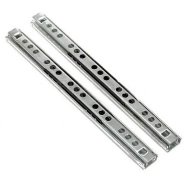 COMPUKAS Center Guide Track Wood Drawer Replacement Slides 2pcs Drawer ...