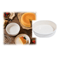 2Pcs 8.66 Inch Silicone Round Cake Pan with Metal Reinforced Frame ...