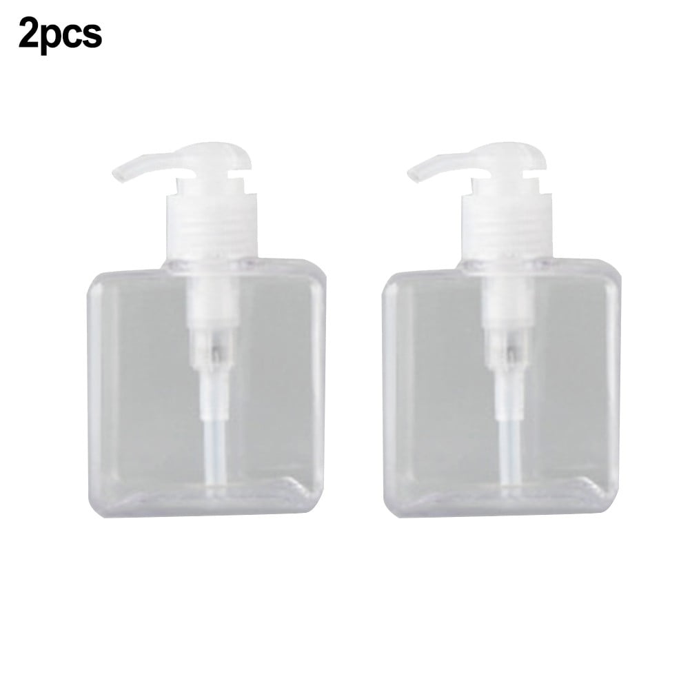 2Pcs 8 Oz Plastic Pump Bottles, Empty Refillable Container Liquid Soap ...