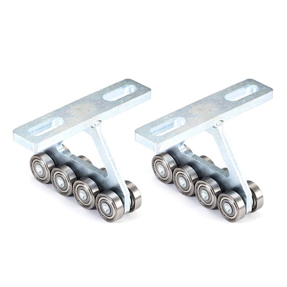 2Pcs 8 Wheel Trolley Assembly Roller Bearing Trolley Assembly for Use ...