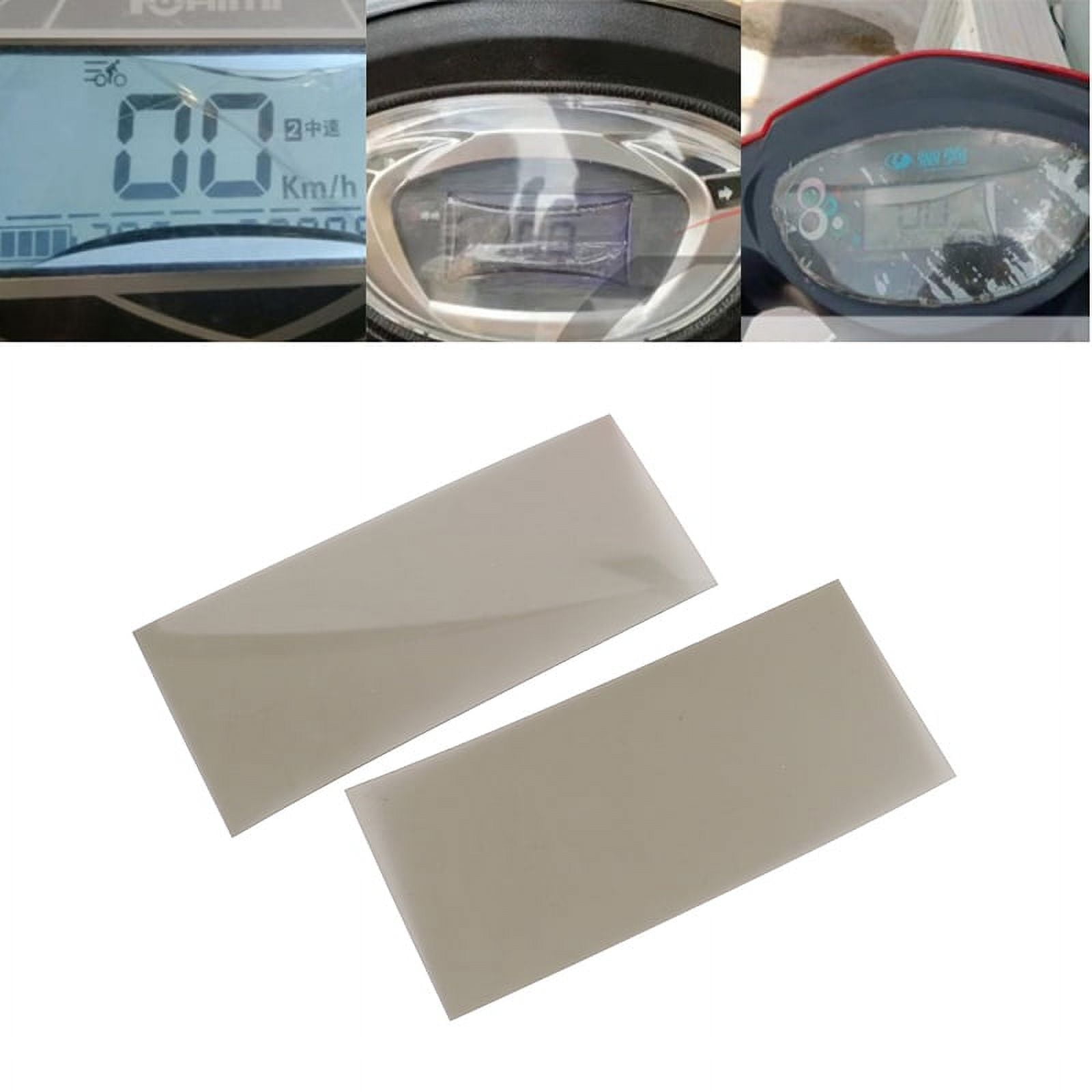 2Pcs 87*41mm LCD Linear Polarized Filter Glossy Polarizer Film Sheets ...