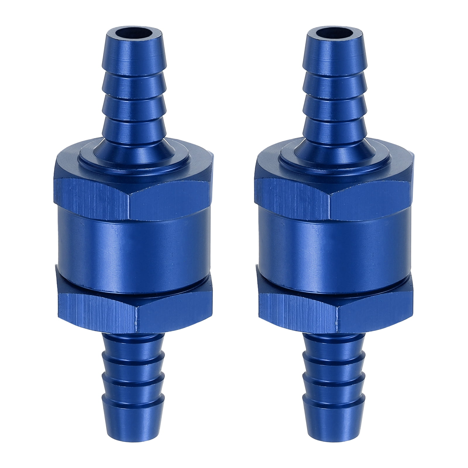 2Pcs 8mm (5/16") Fuel Check Valve, Non-Return Inline One Way Check ...