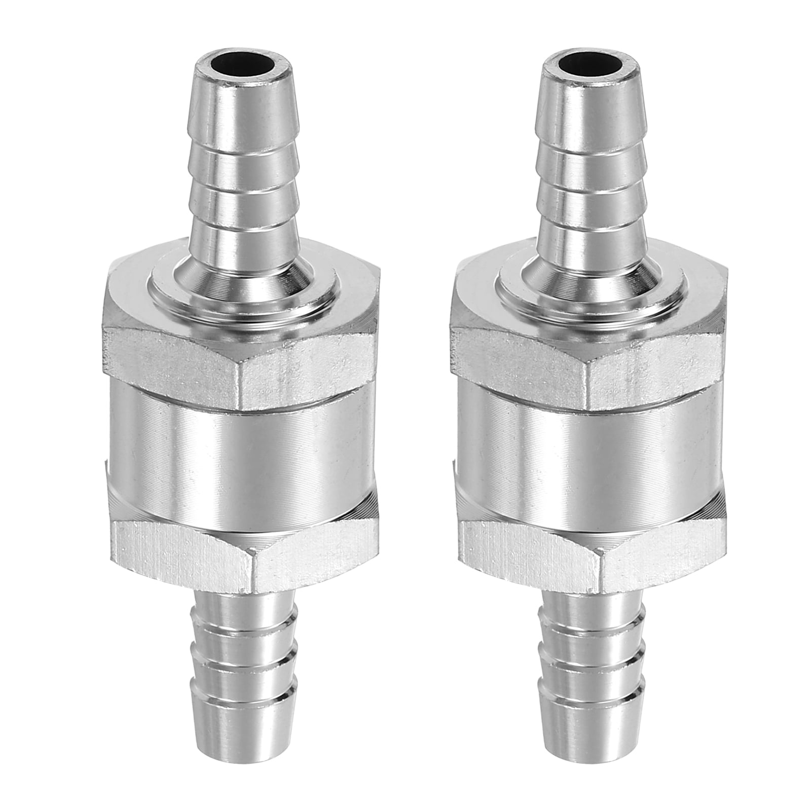 2Pcs 8mm (5/16") Fuel Check Valve, Non-Return Inline One Way Check ...