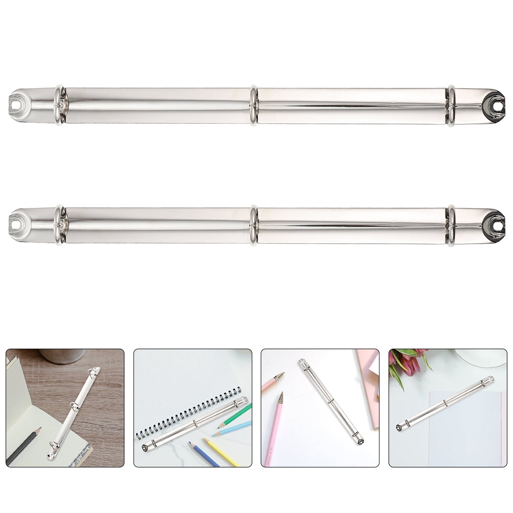 2Pcs A4 Notebook Binding Tool 3-Rings Binder Mechanism Loose Leaf ...
