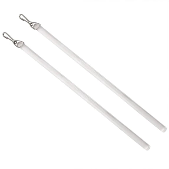 2Pcs Acrylic 17Inch Clear Curtain Pull Wand for Window Curtain ...