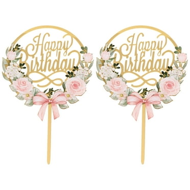 30 pcs Daisy Cupcake Toppers Flower Cake Topper Daisy Flower Cake Picks ...