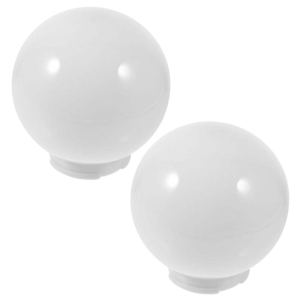 2Pcs Acrylic Lamp Shade Outdoor Light Globe Street Lamp Cover Protector ...
