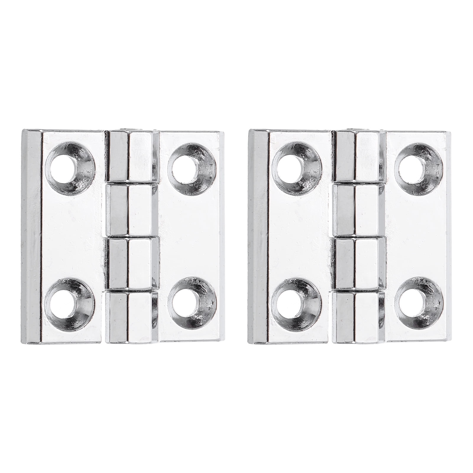 2Pcs Adjustable 180 Degree Hinges, 40mmx40mm Zinc Alloy Locking Leaf ...