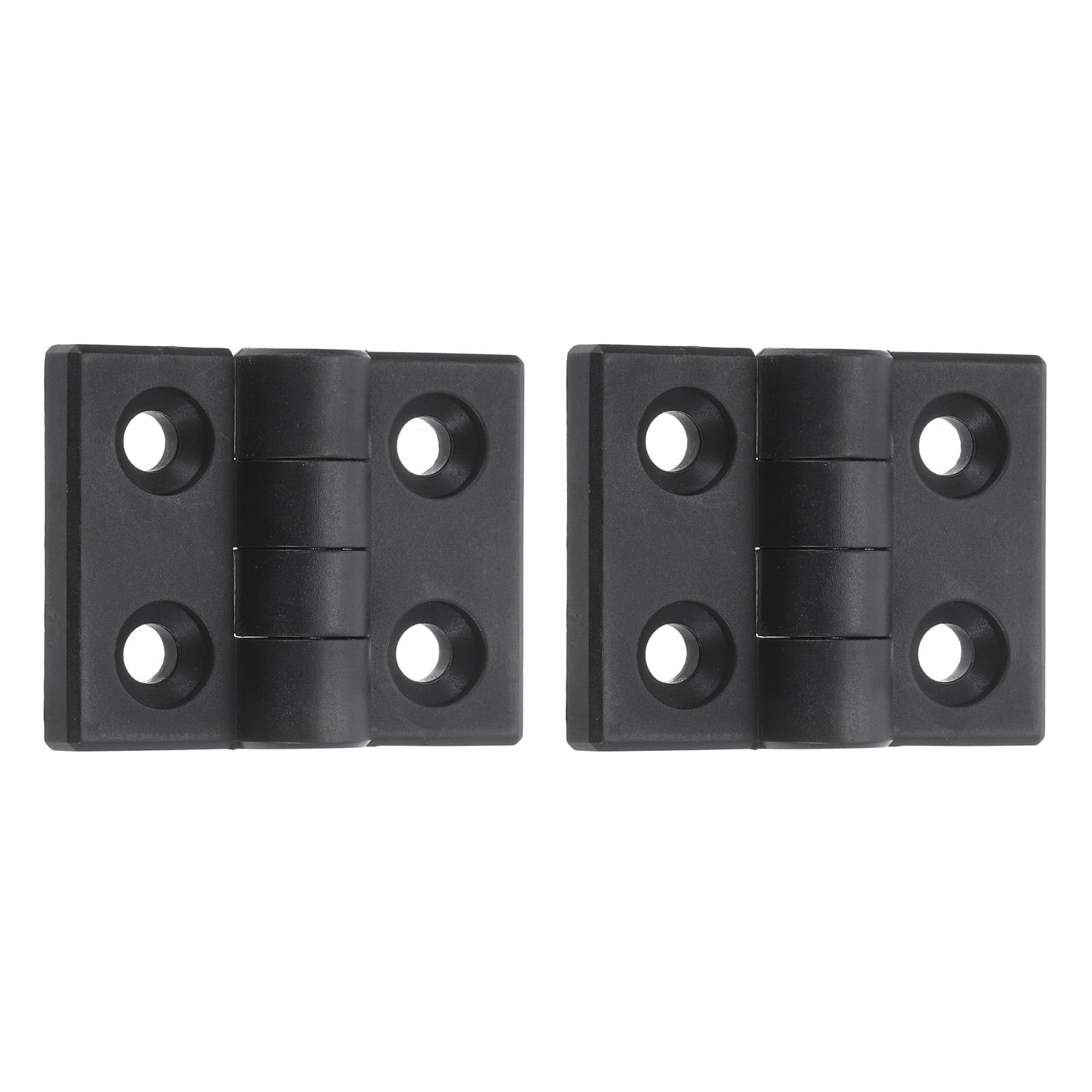 2Pcs Adjustable 180 Degree Hinges, 46mmx58mm Nylon Locking Leaf Table Hinges, Bifold Door Drop ...