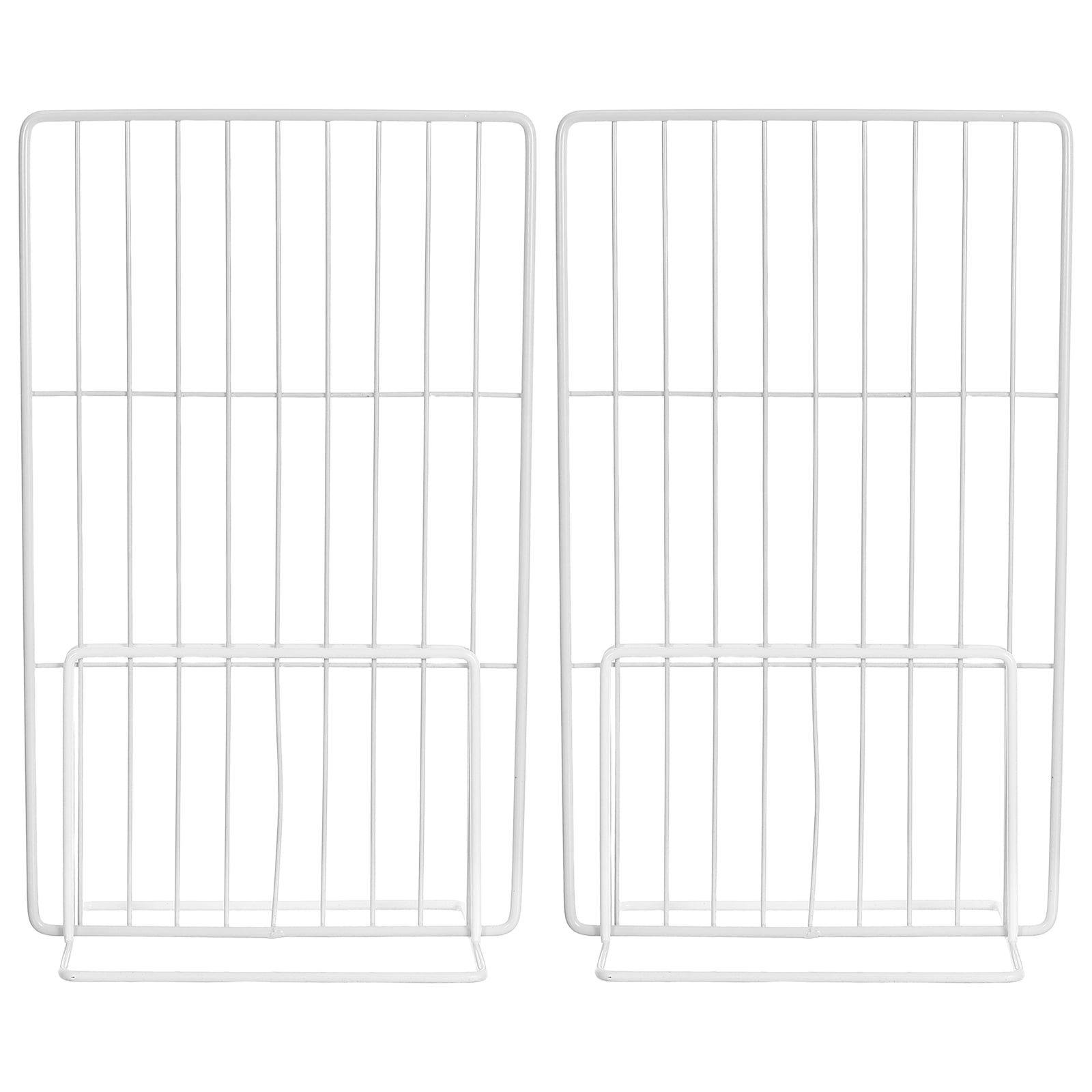 2Pcs Adjustable Freezer Divider, Expandable Wire Shelf Organizer for ...