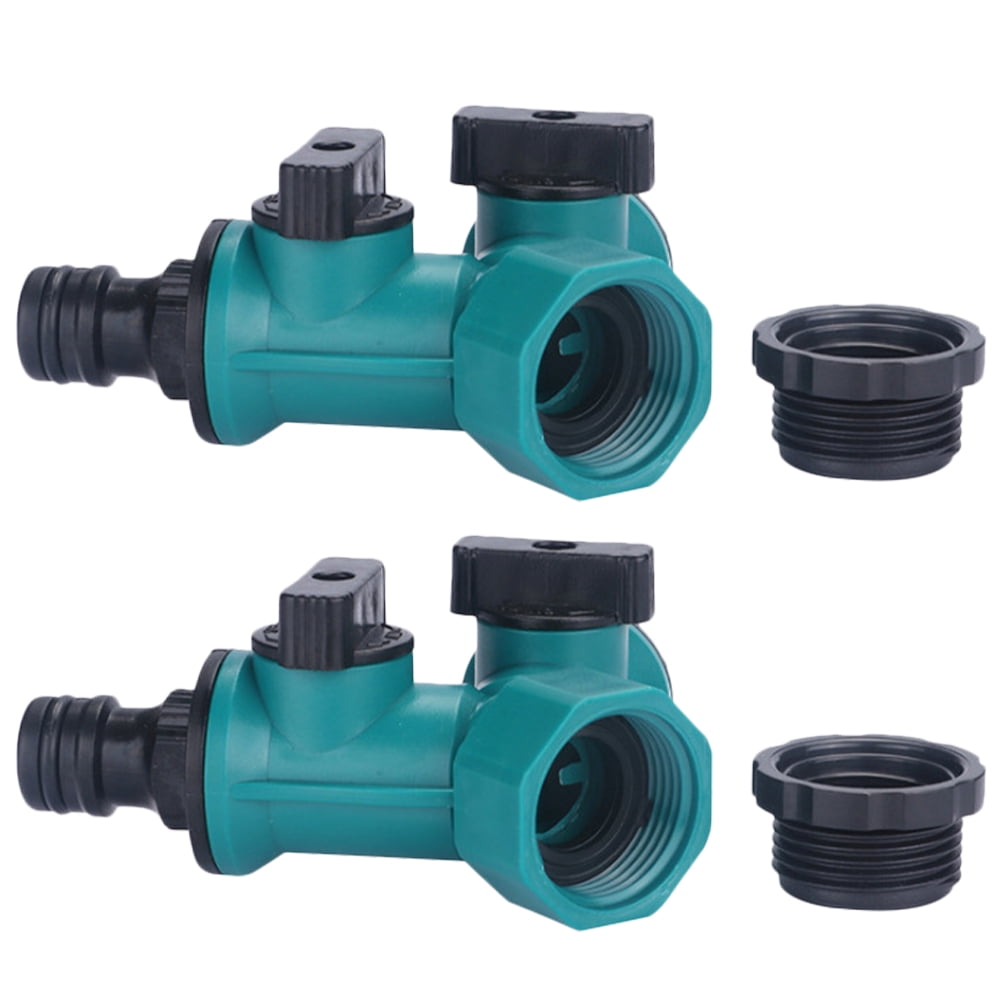 2Pcs Adjustable Garden Hose Splitters Double Way Hose Connector Y Type ...