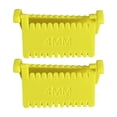 2Pcs Adjustable Hinged Sewing Template Ruler Quilting Measuring Tool ...
