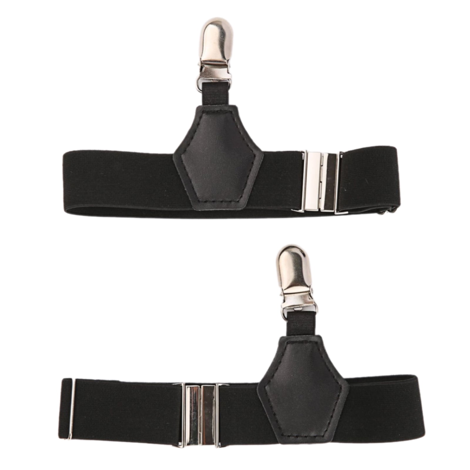 2Pcs Adjustable Men's Sock Stays Elastic Sock Garters Belt with ...