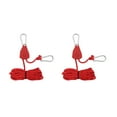 2Pcs Adjustable Rope Hanger Heavy-Duty Ratchet Tie Down Strap Strong ...