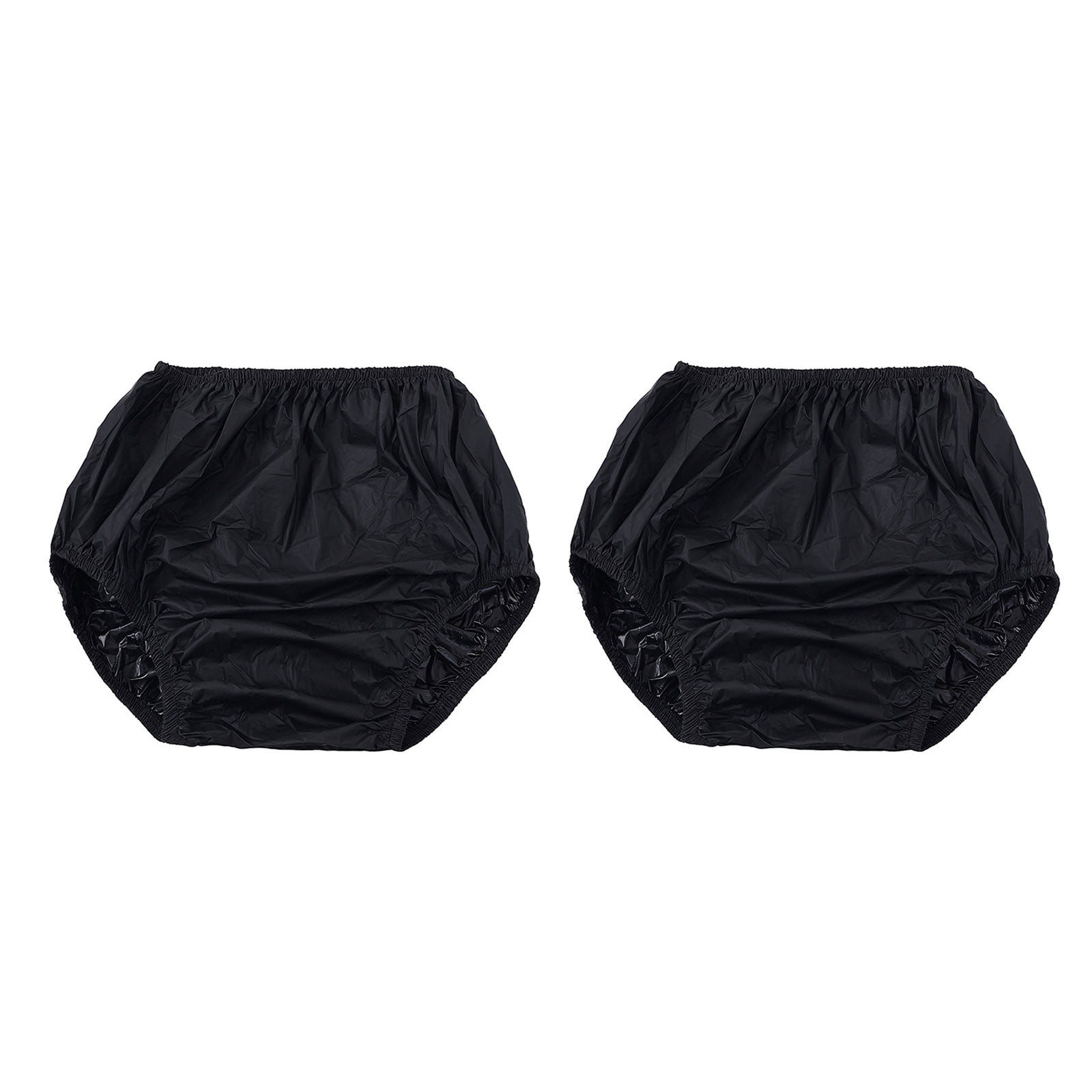 2Pcs Adult Incontinences Leak Proof Briefs Reusable Washable Underwear ...