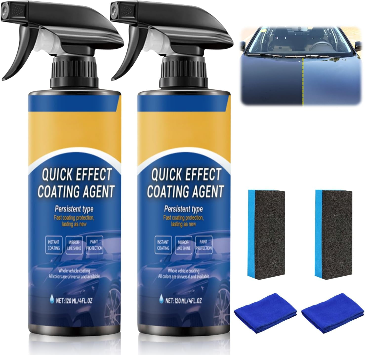 2Pcs Advanced Car Quick-Acting Coating Ant Spray, 2025 Ne Quick ...