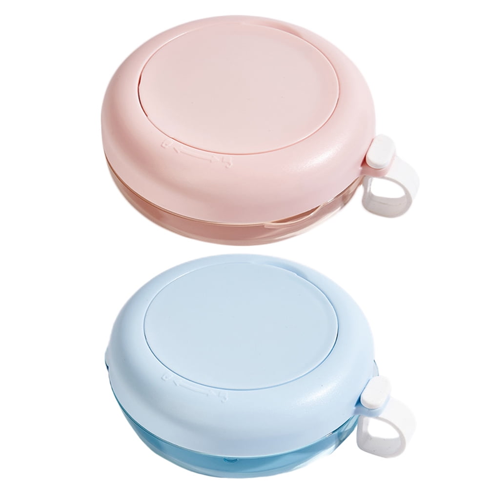 2Pcs Aligner Cases Denture Storage Boxes Portable Retainer Holders ...