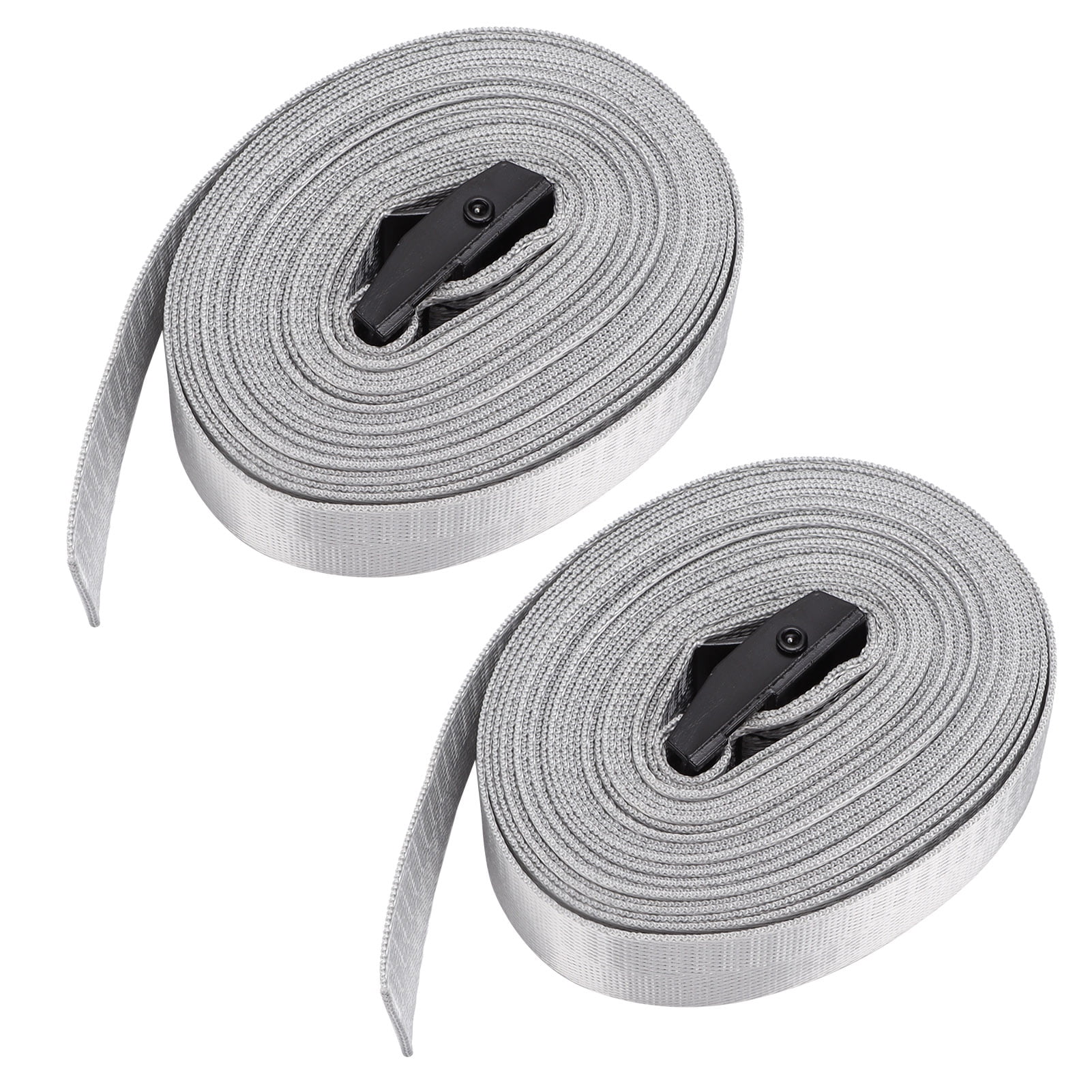 2Pcs Alloy Ratchet Tie Down Straps Adjustable Lashing Straps Heavy Duty ...