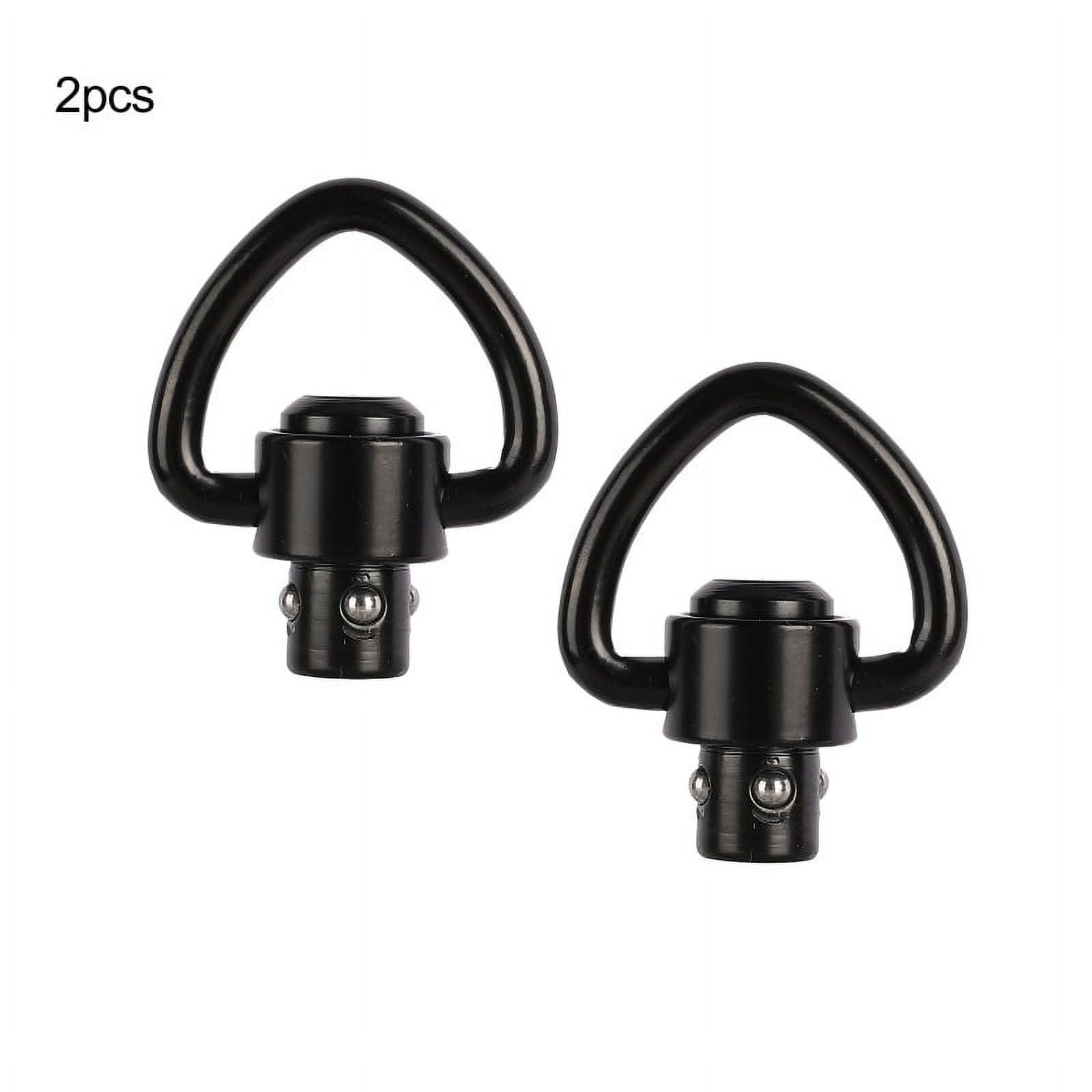 2Pcs Aluminum Alloy Heavy Duty Sling Swivel Mount Black - Walmart.com
