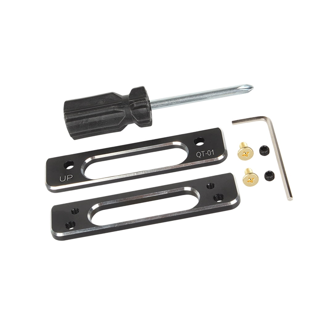 2Pcs Aluminum Plate Gripper Printing Platform Antislip Ergonomic Handle ...