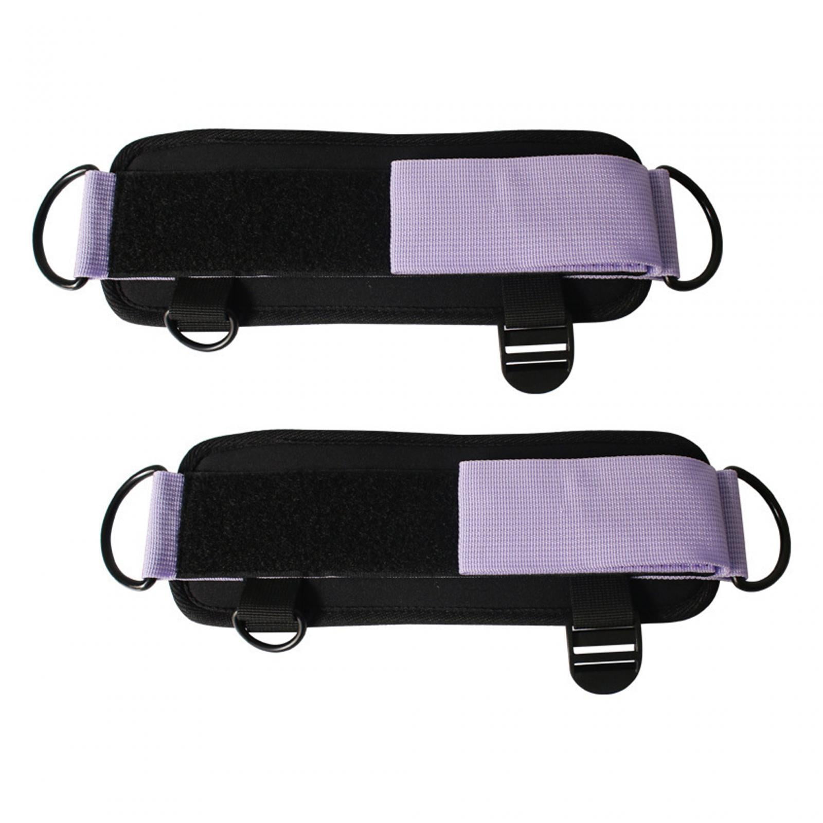 2Pcs Ankle Straps for Cable Machine, Ankle Cuffs Accessories Sports D ...