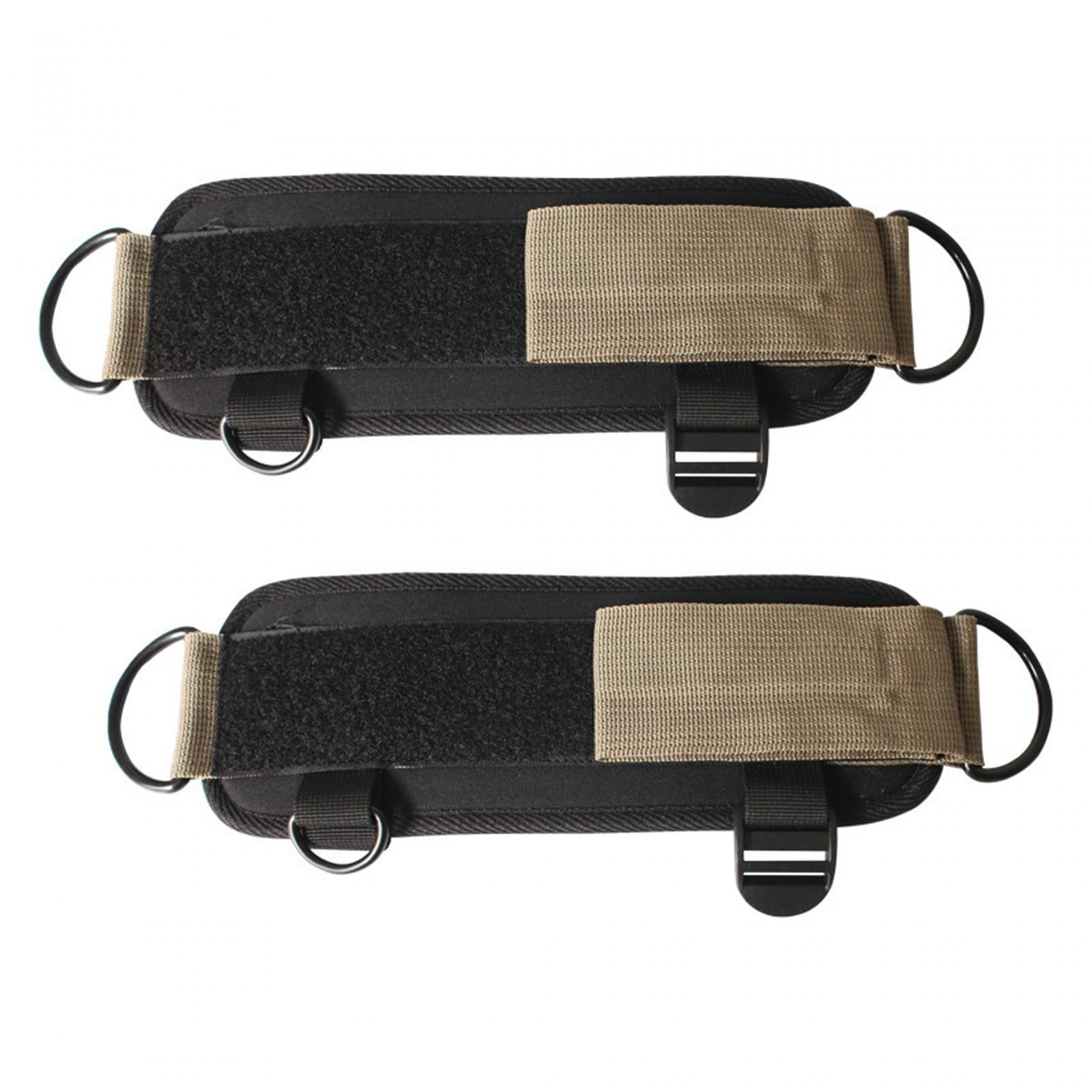 2Pcs Ankle Straps for Cable Machine, Ankle Cuffs Accessories Sports D ...