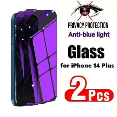 Entronix Privacy Tempered Glass Screen and Lens Protector for iPhone 14 Pro Max, Anti-Spy, 2 ...
