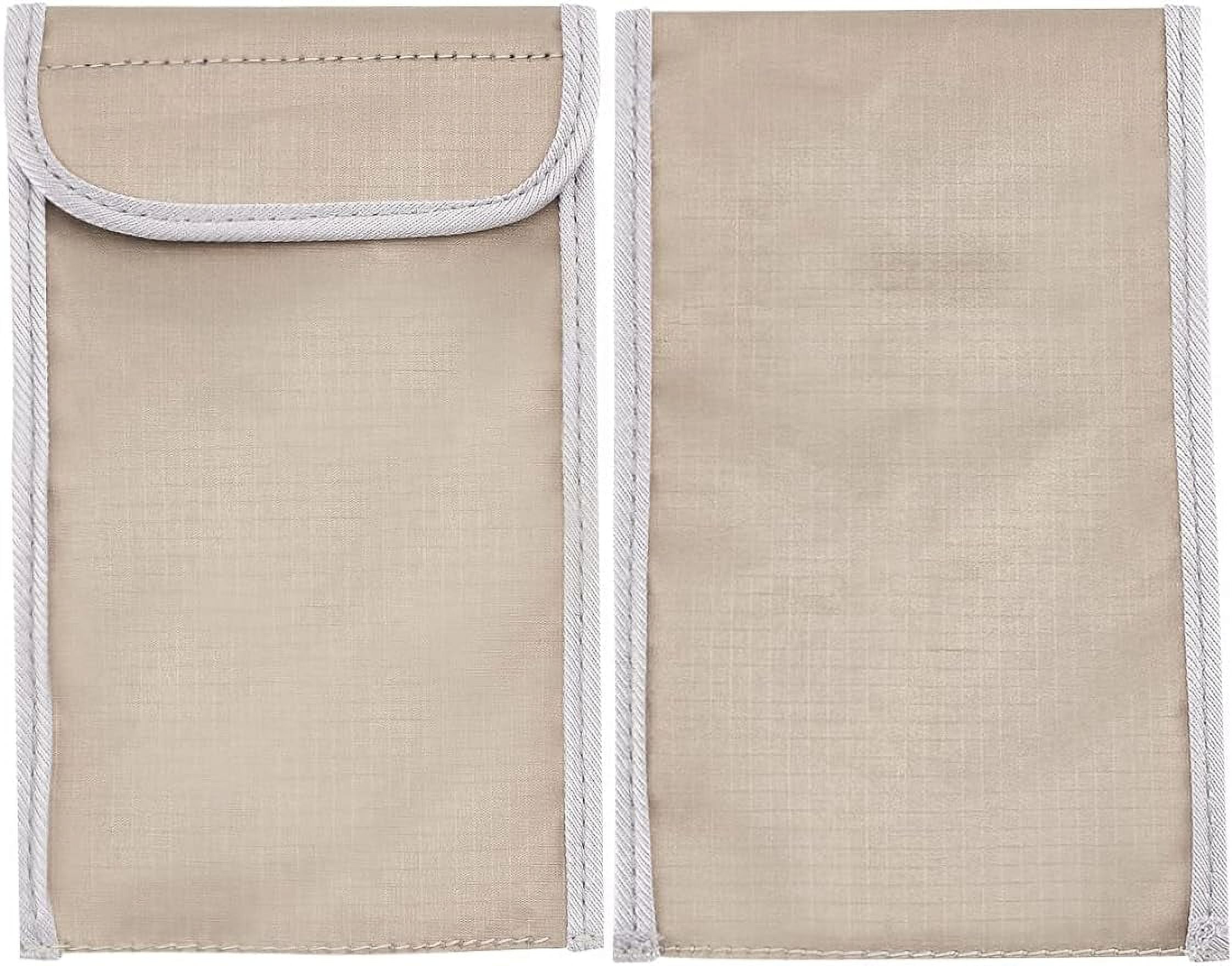 2Pcs Anti Radiation Cell Phone Sleeve Security Pouch 5G GPS EMF RFID ...