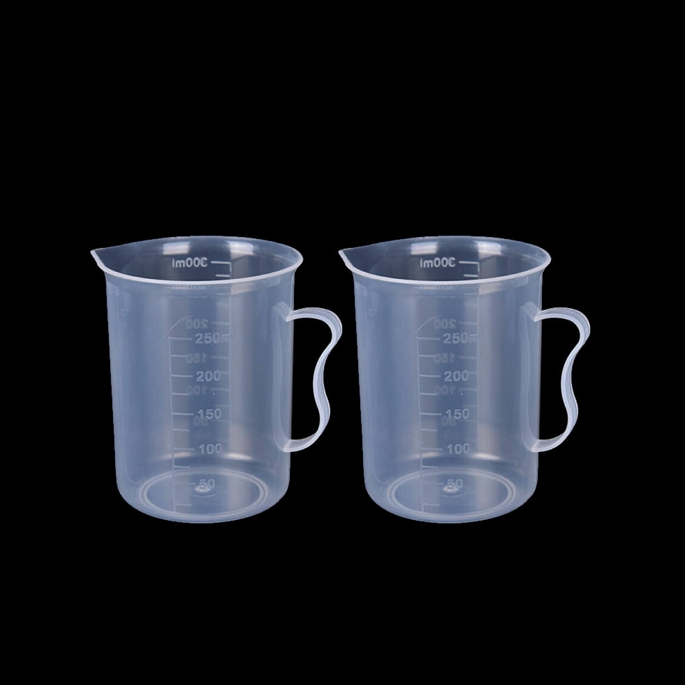 2Pcs Appletofu Plastic Graduated Measuring and Mixing Pitcher - 300ml ...