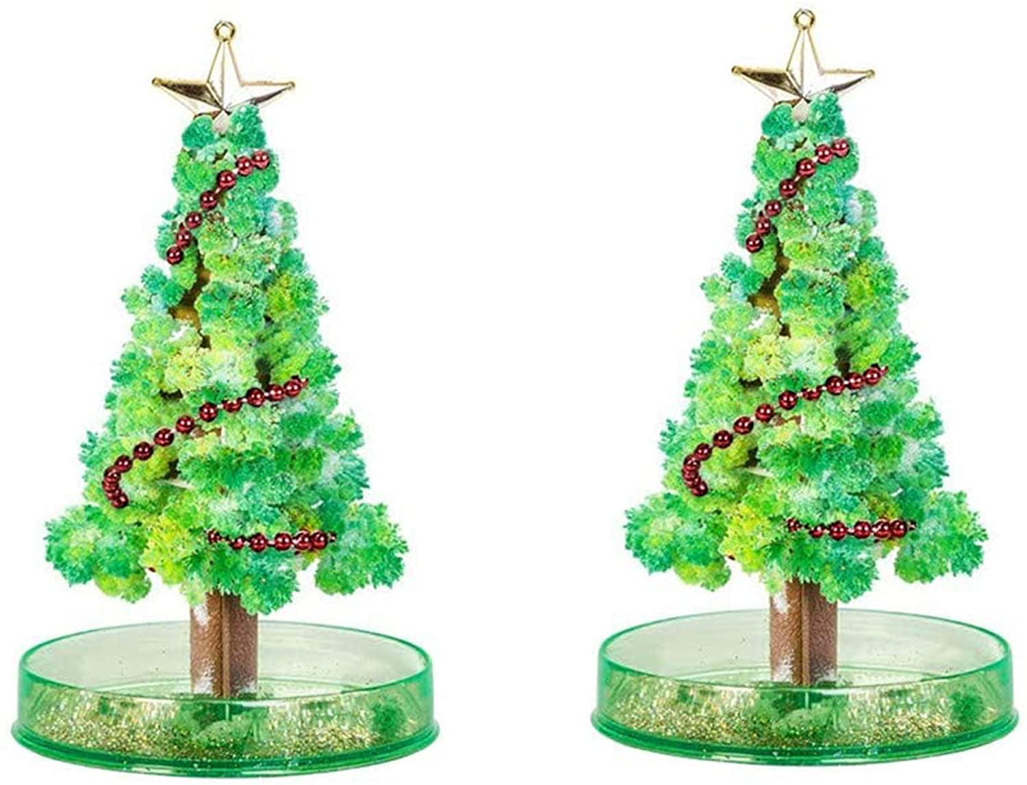 2Pcs Arbor Day Magic Tree,DIY Crystal Paper Magic Growing Tree for Kids ...