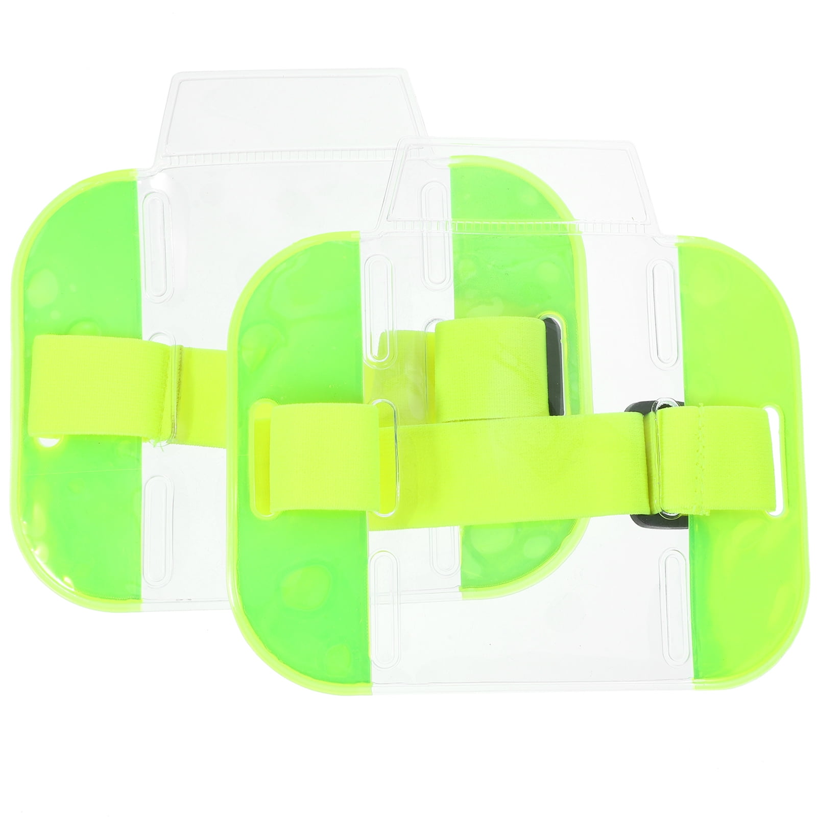 ATriss 2Pcs Arm Badge Holders Armband ID Cards Holders Badge Protective ...