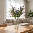 2Pcs Artificial Mixed Fall Floral Pick Long Stem Fake Flower Bouquet ...