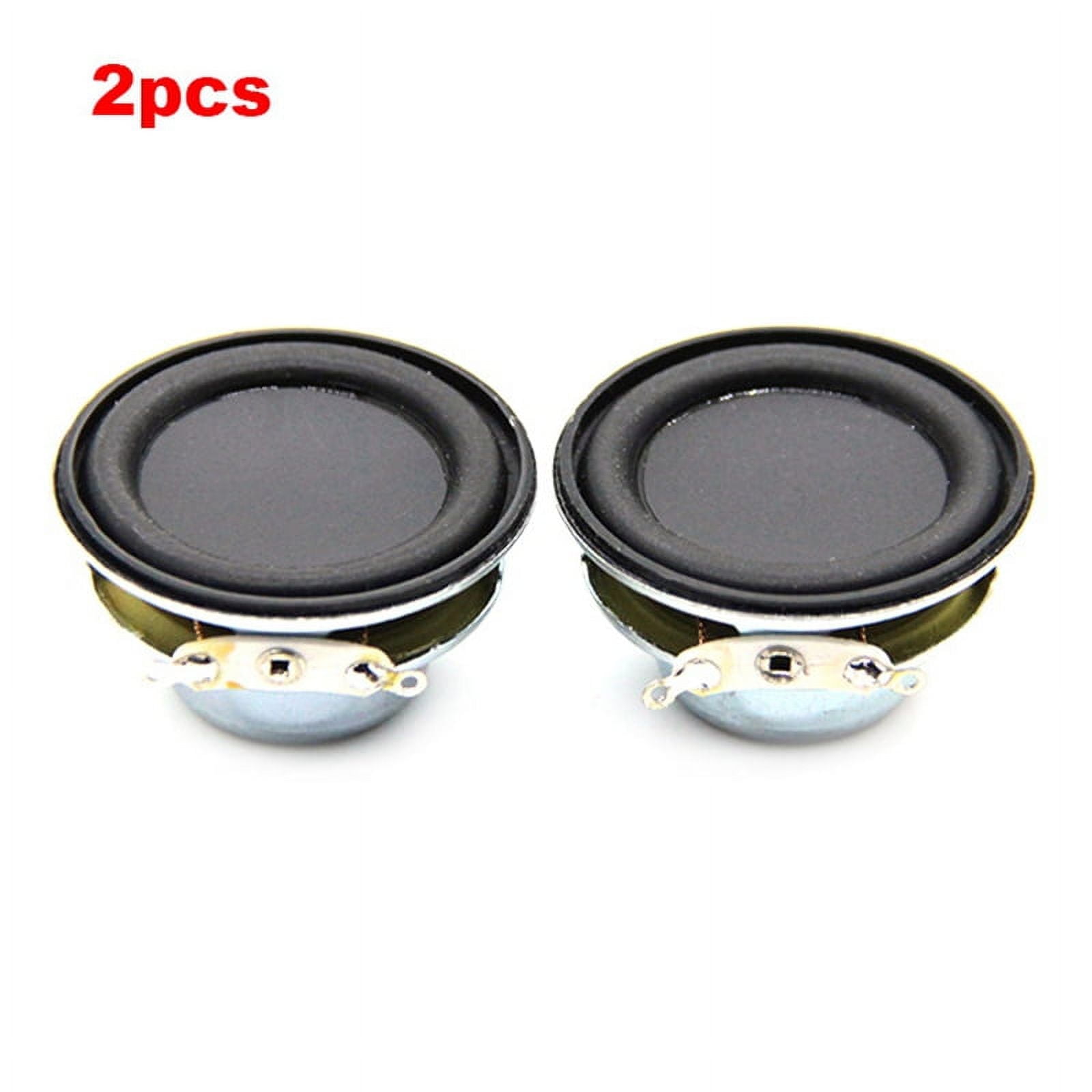 2Pcs Audio Speaker 4Ω 5W 40mm 1.5 Inch Full Range Multimedia Speaker ...