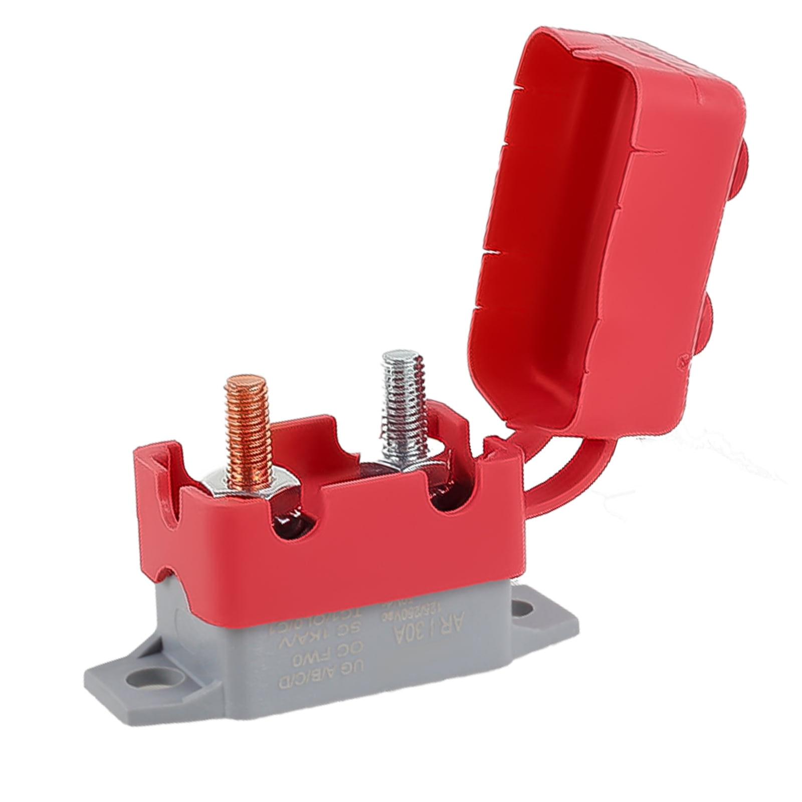 2Pcs Automatic Reset Circuit Breaker 30 Amp Universal Current Overload ...