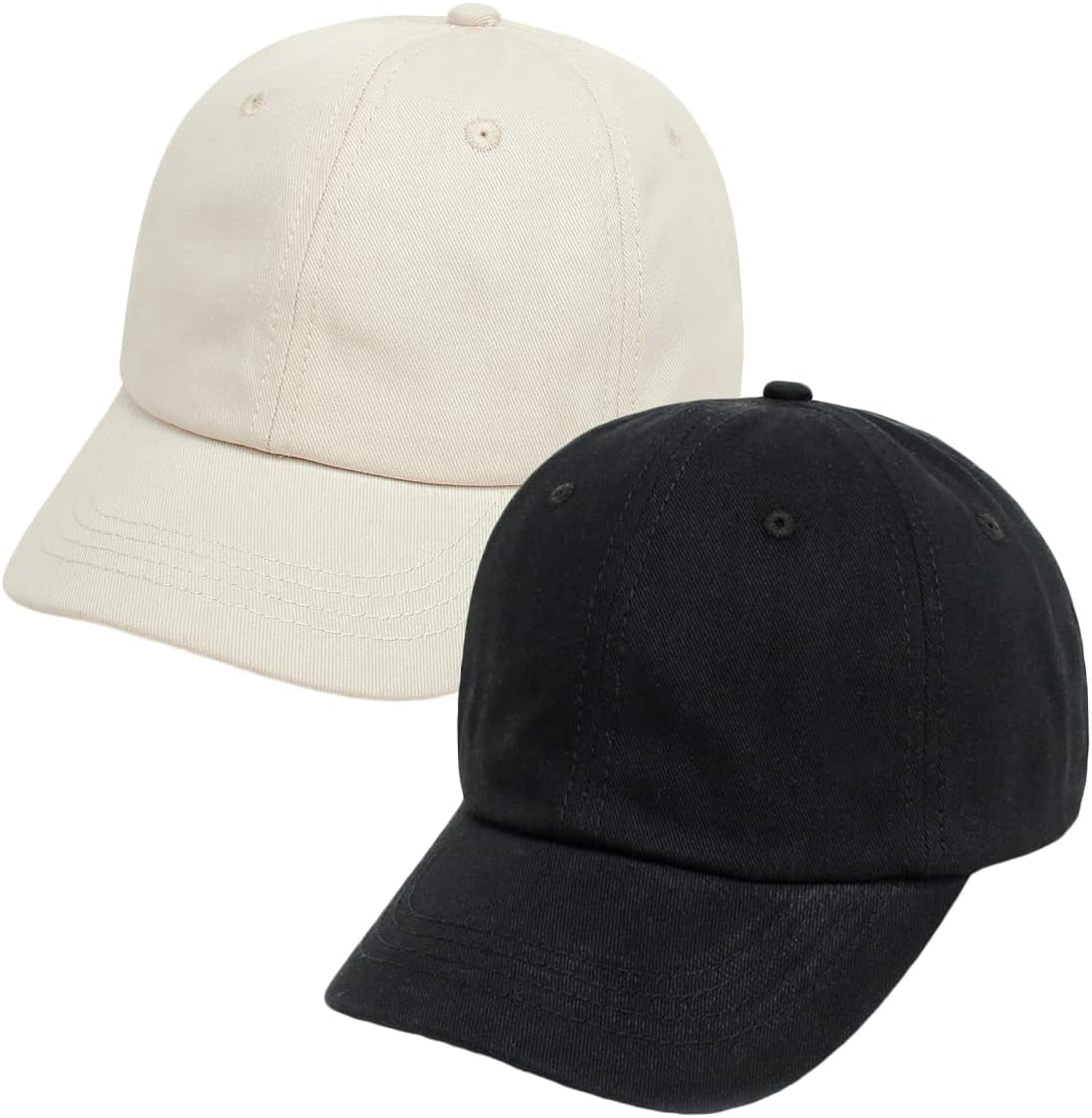2Pcs Baby Baseball Cap Toddler Hat for Boys Girls Baby Sun Hat Cotton ...