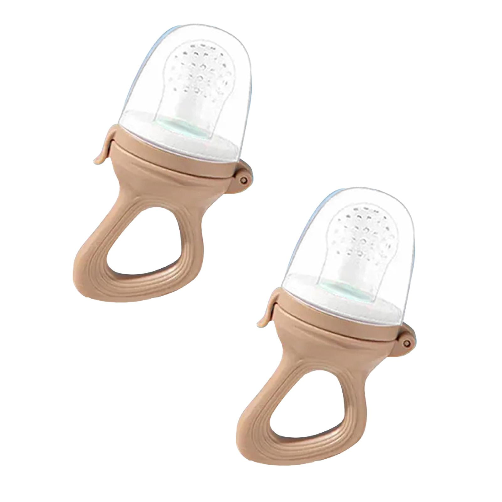 2Pcs Baby Fruit & Food Feeder Pacifier Pacifier Feeders For Fresh Fruit ...