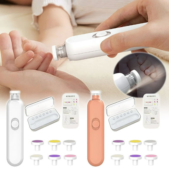 2Pcs Baby Nail Grinder under $5! Yrmaups Nail Buffer forbabies ...