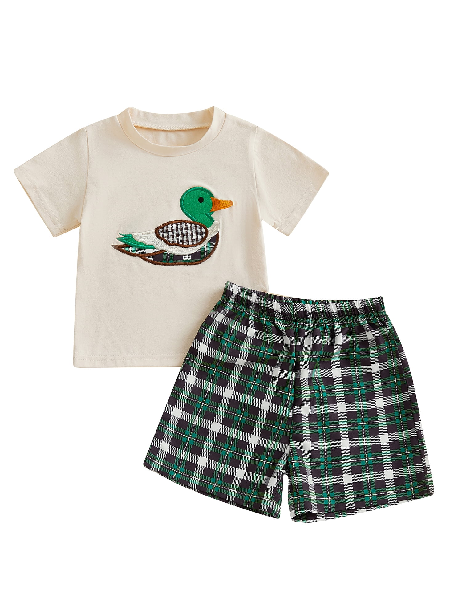 2Pcs Baby Toddler Boy Spring Outfits 6 12 18 24 Months 2T 3T 4T Short ...
